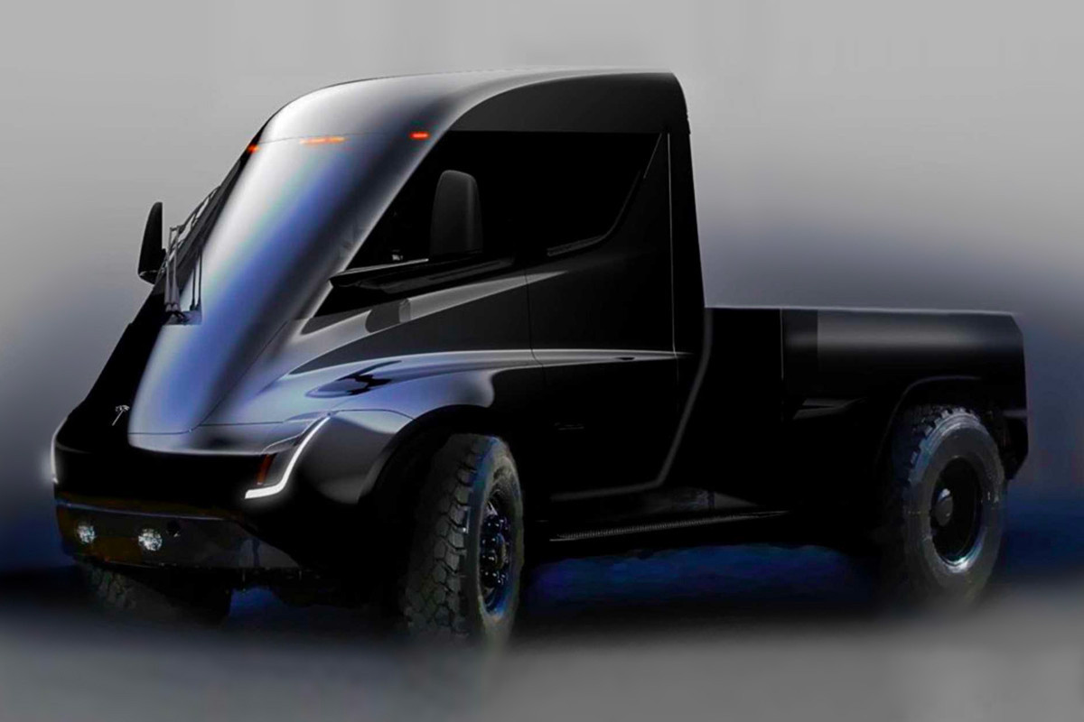 Elon Musk Gives us a Look at Tesla's Upcoming "Blade Runner" Pickup ...