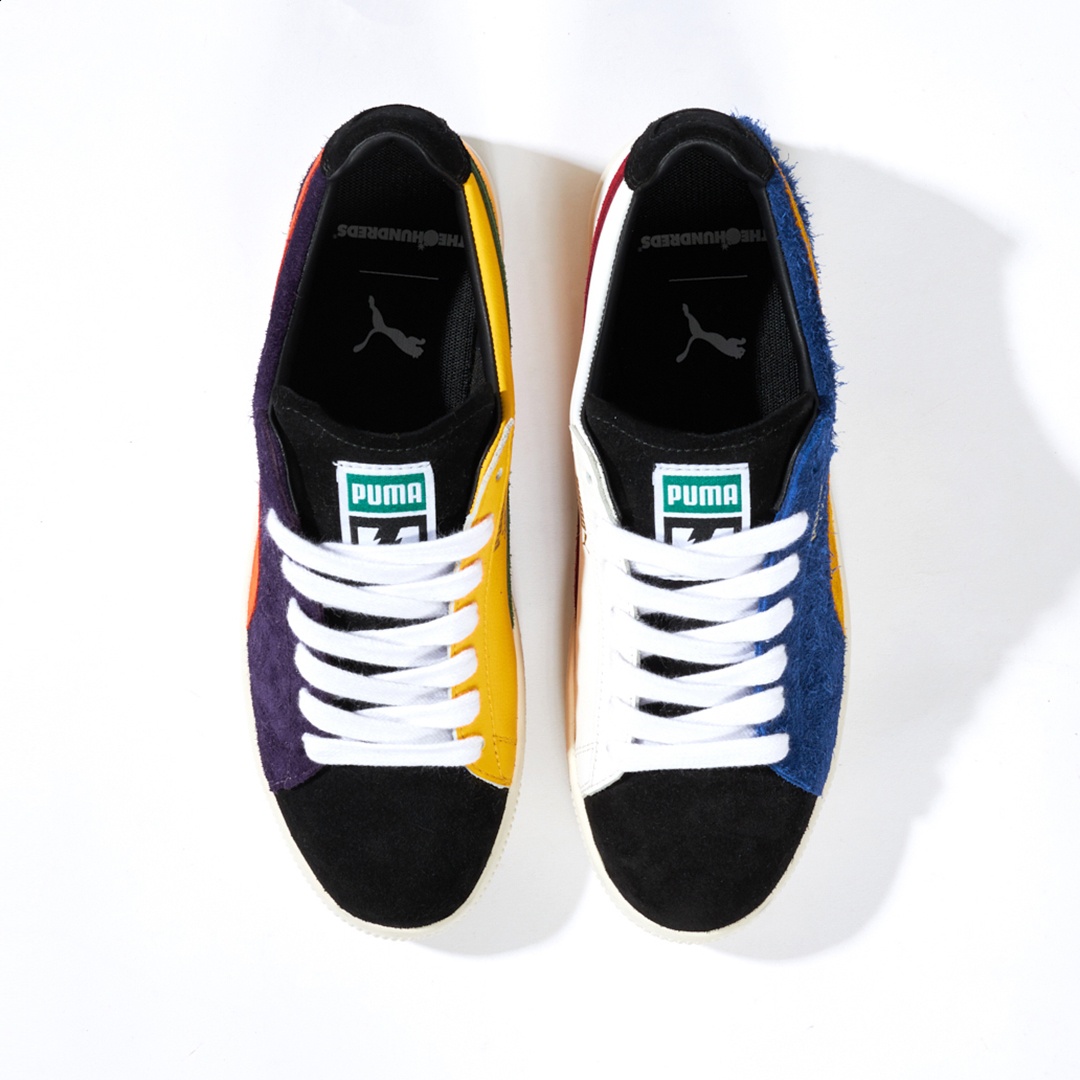 Go Colourful with The Hundreds x PUMA Clyde - The Rabbit Society