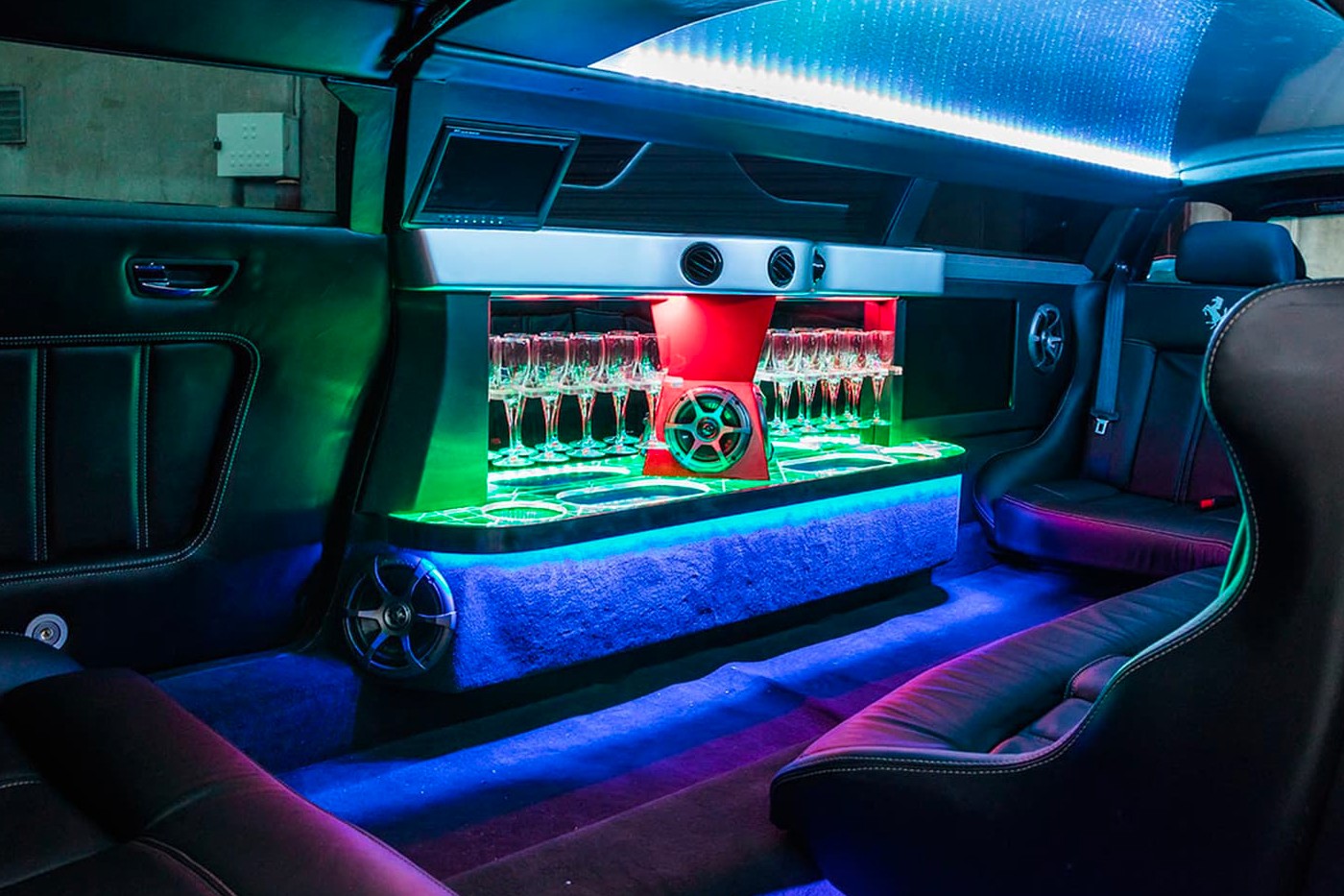 Here's What a Custom 2003 Ferrari 360 Modena Stretch Limo Looks Like ...