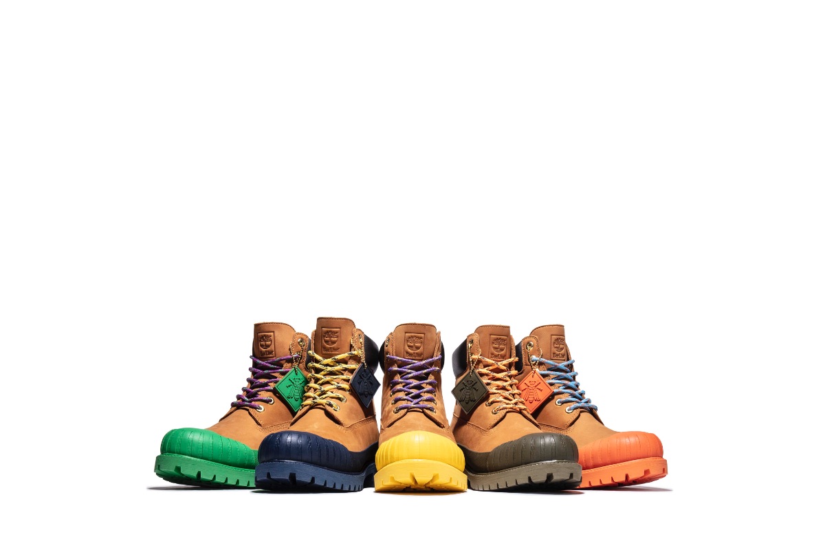 Timberland's Colourful Collaboration With Bee Line - The Rabbit Society